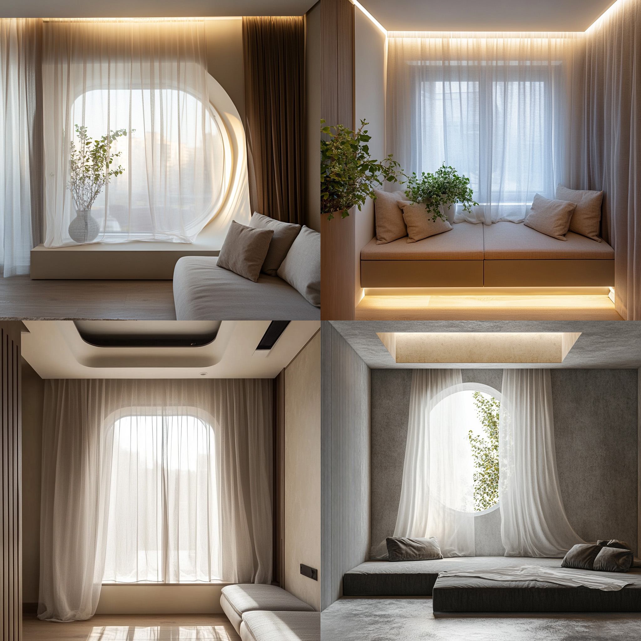 Interior Ai images – Same prompts Midjourney vs Bing – KEYVISUAL